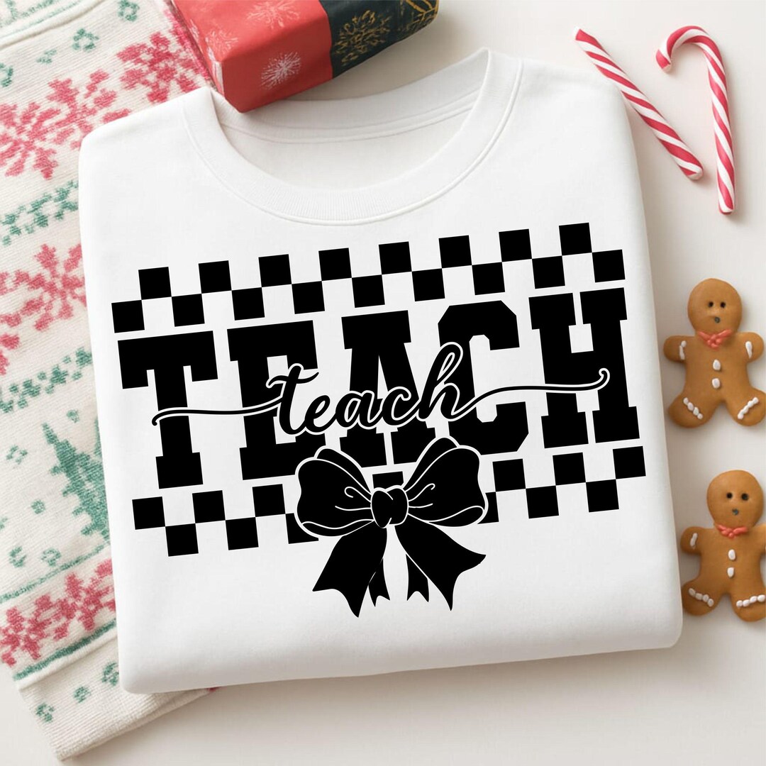 Bow Teacher Svg, Coquette Teach Svg, Bow Teach Svg, Teacher ...
