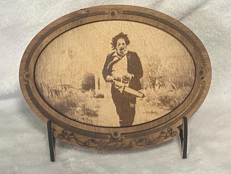Leatherface Laser Cut File | Texas Chainsaw Massacre (svg, Dxf, Ai ...
