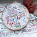 Original Dropcloth Embroidery Sampler - Etsy