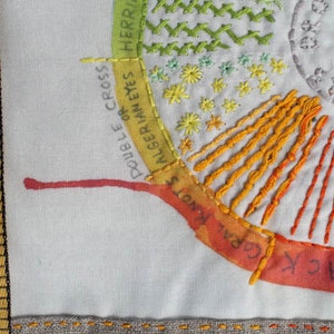 Color Wheel Embroidery Sampler by Dropcloth - Etsy