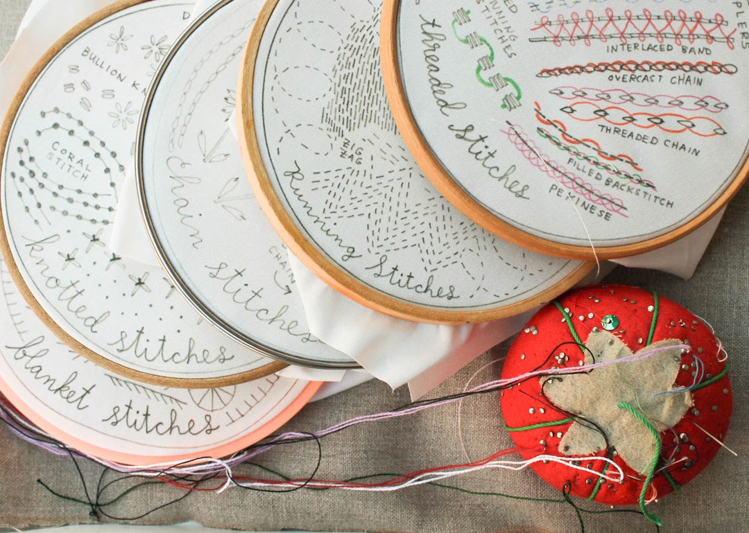 Stich des Monats-Stickerei-Abo - Etsy Österreich