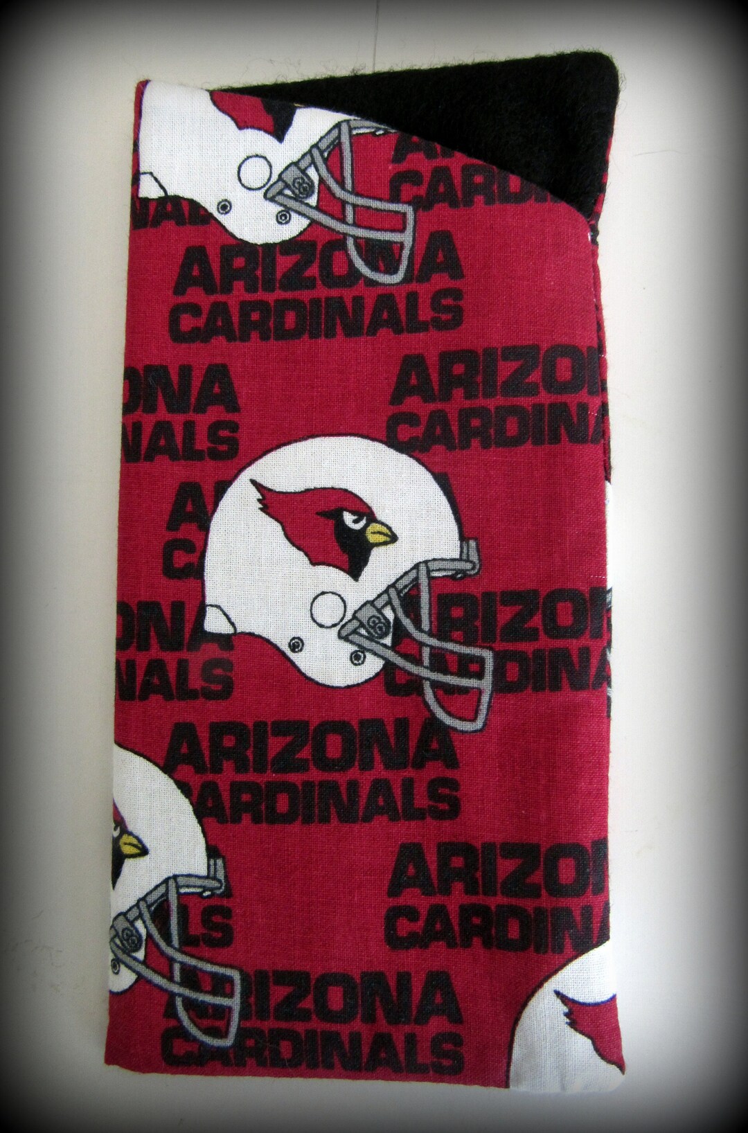 FOOTBALL EYEGLASSES CASE - Cardinals - Etsy