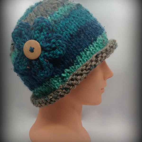 Hand Knit Hat - Etsy
