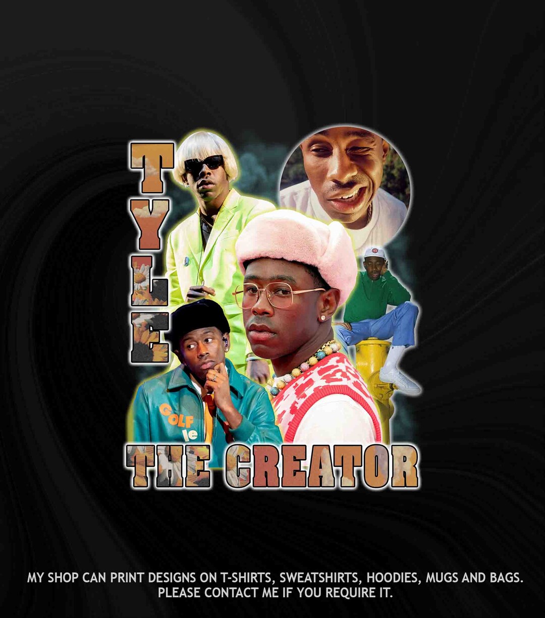 Vintage Tyler the Creator Png, Tyler the Creator Rap Singer Digital ...