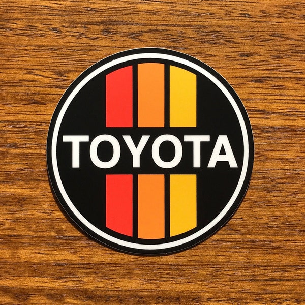 Toyota Retro Stripes - Etsy