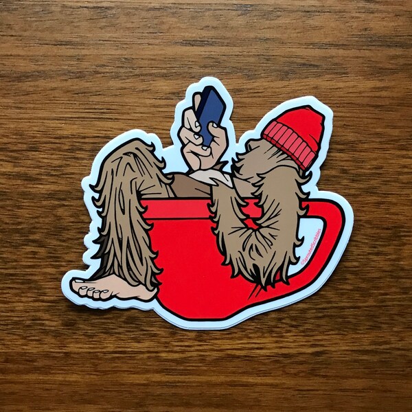Funny Bigfoot Stickers - Etsy