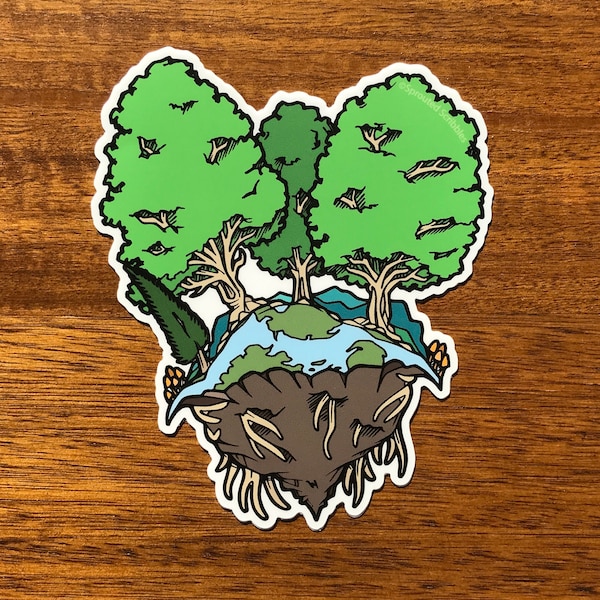 Nature Stickers - Etsy