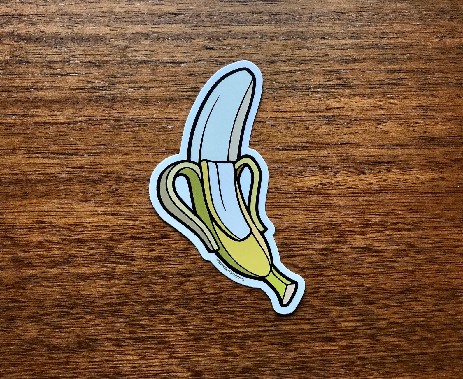 Banana Sticker 5 12.7cm Fruit Food - Etsy