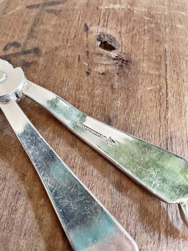 Antique Silver Plated Grape Shears From a Blue Funnel Line - Etsy