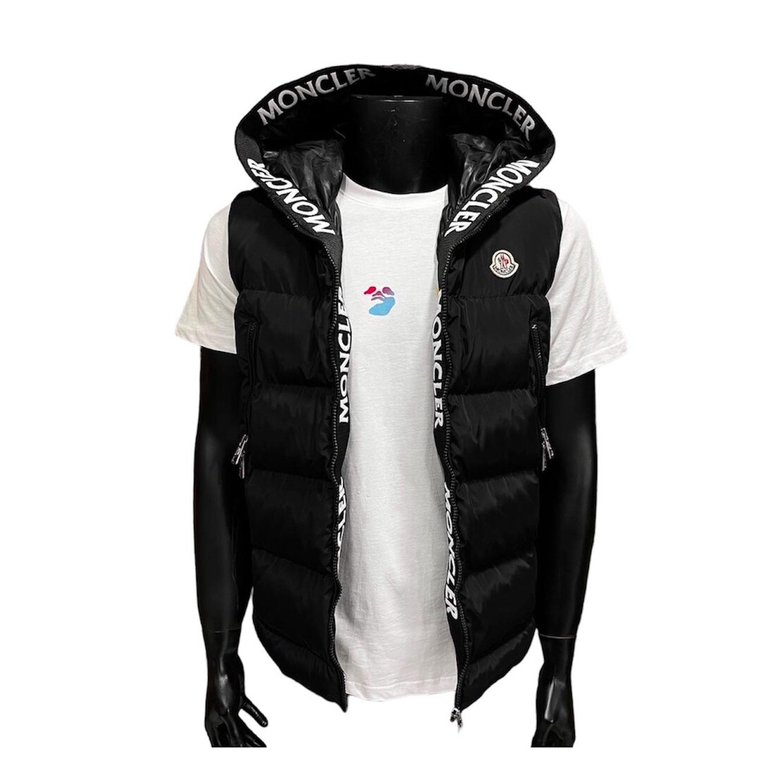 Black Letter Model Fashion Vest, Luxury Jackets, Highest Quality , QR ...