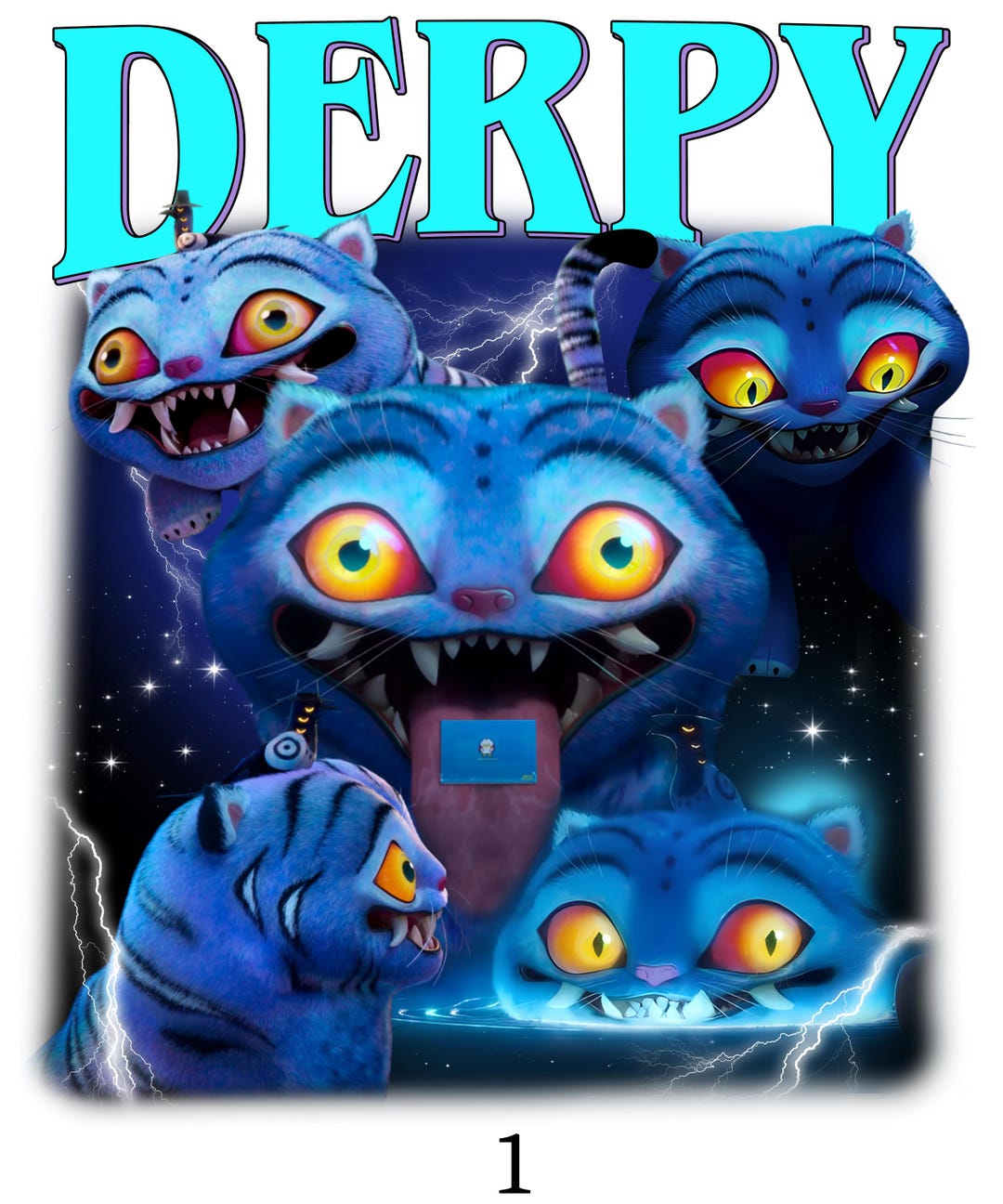 Iron-on Patch, Derpy Tiger, Kpop Demon Hunters, Iron-on Motif - Etsy