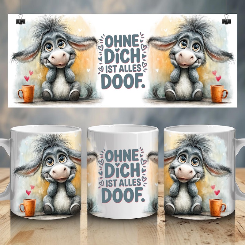 Ohne dich ist alles doof - Etsy.de