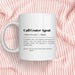 Call Center Agent Definition Mug Gift for Appreciation Personalised ...