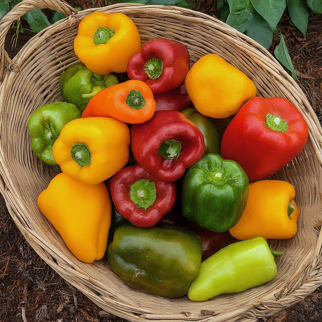Grand Bell Mix Sweet Pepper / 30 Seeds - Etsy