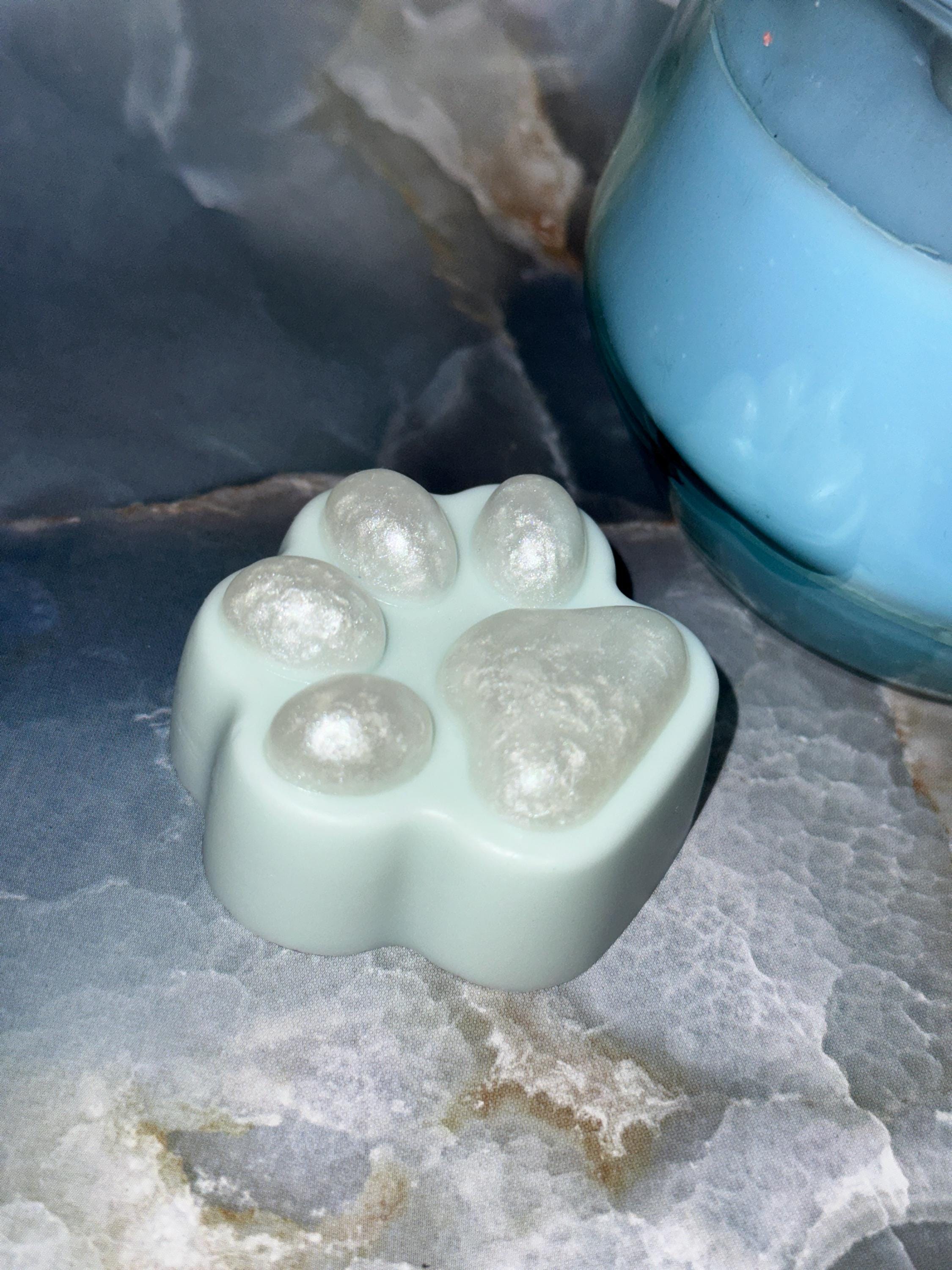 Cat Paw Soap – Peach & Cream, Goat Milk / Glycerin Base, All-natural ...