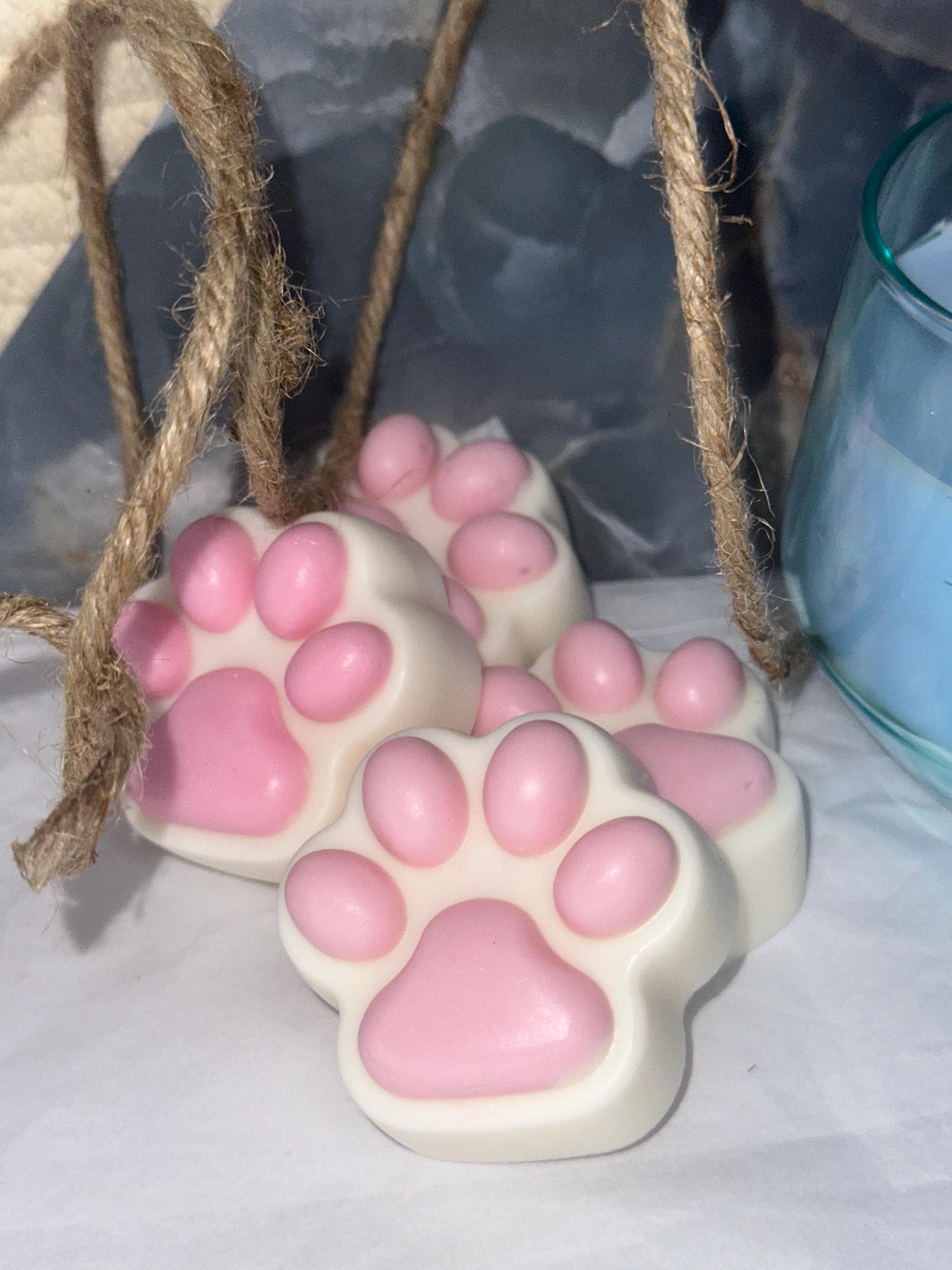 Cat Paw Soap – Peach & Cream, Goat Milk / Glycerin Base, All-natural ...