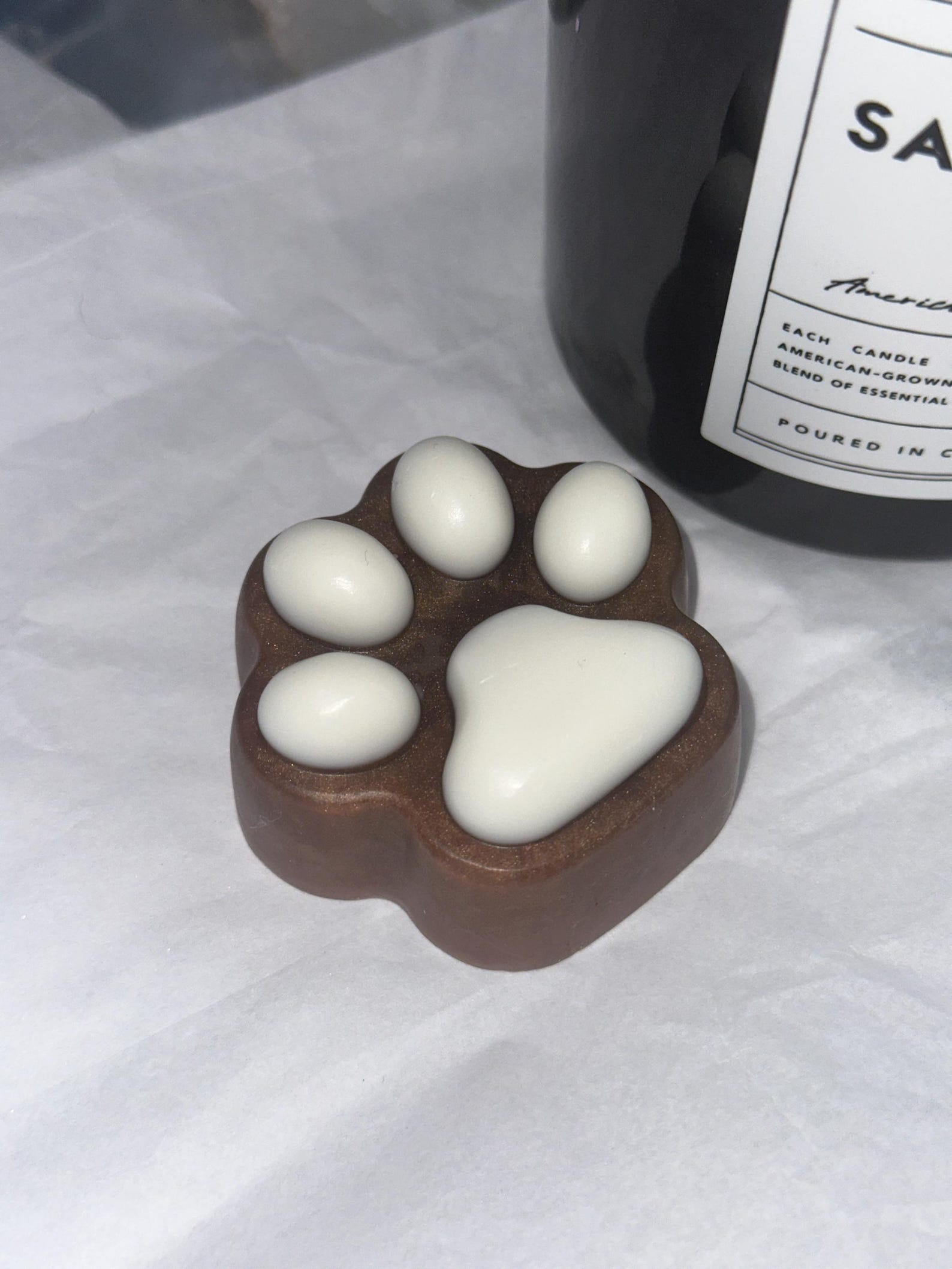 Cat Paw Soap – Peach & Cream, Goat Milk / Glycerin Base, All-natural ...