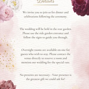 Wedding Invitation, Editable Template, Wedding Package, Wedding Bundle ...