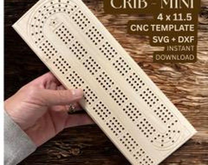 Cribbage Board Template SVG File for CNC and Laser - Etsy Canada