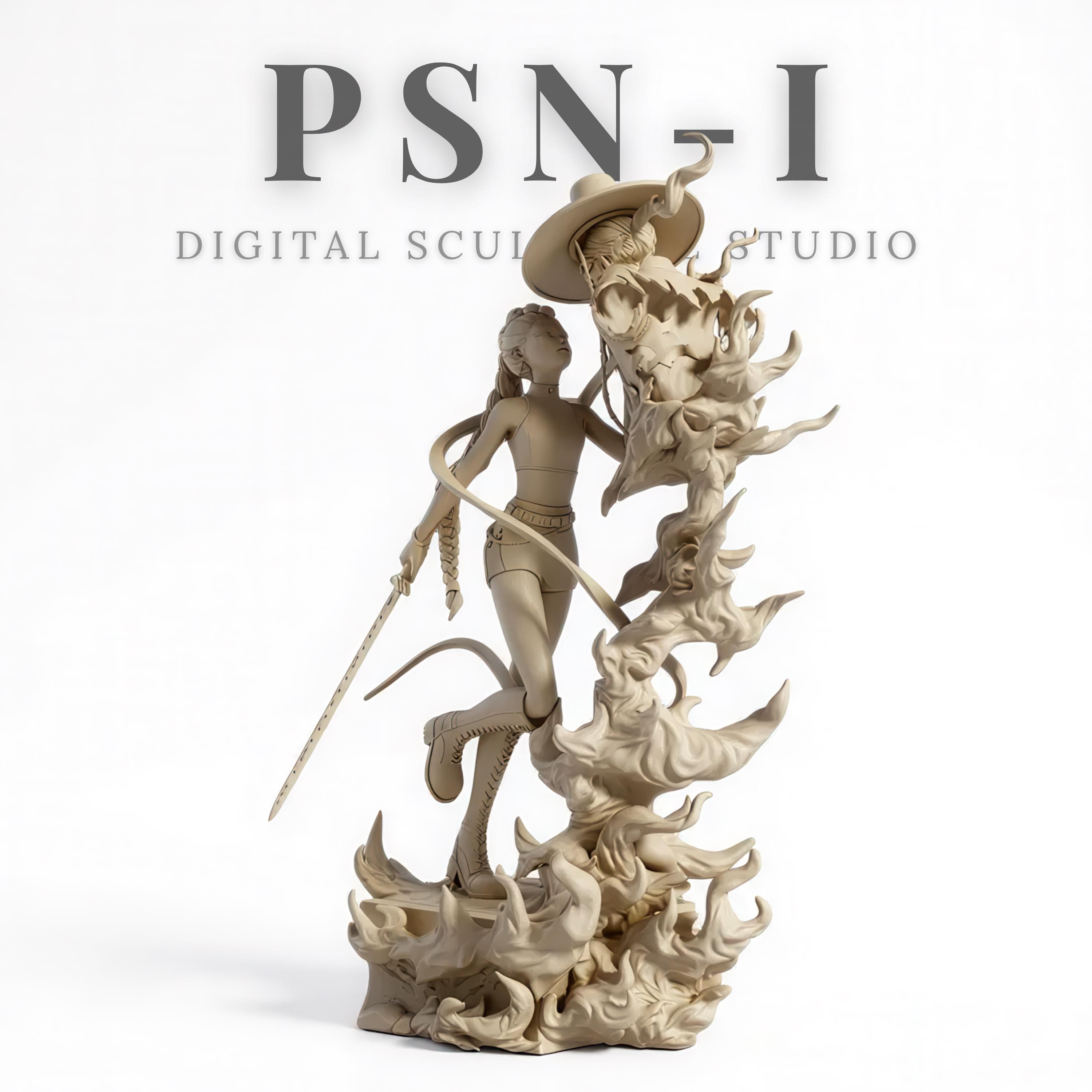 Rumi – Kpop Demon Hunters 3D Print STL | Dynamic Anime Girl Statue ...