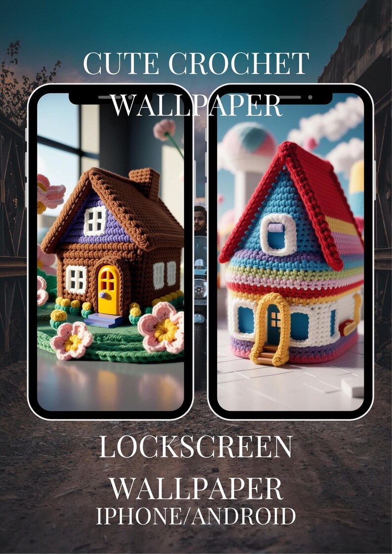IPhone Wallpaper Muji Crochet House - Etsy
