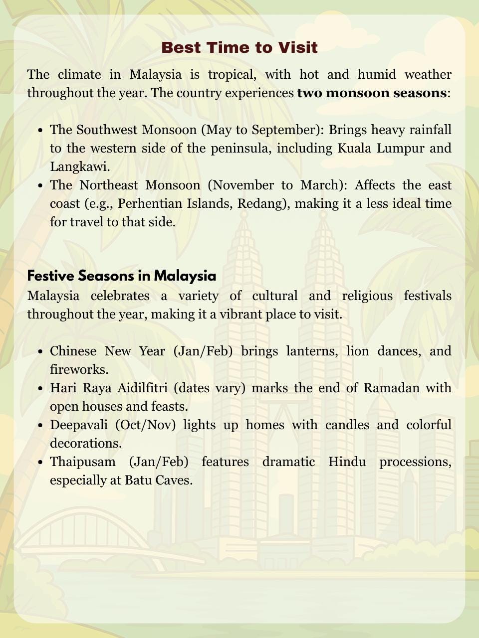 Discover Malaysia : A Complete Travel Guide for Adventureres & Food ...