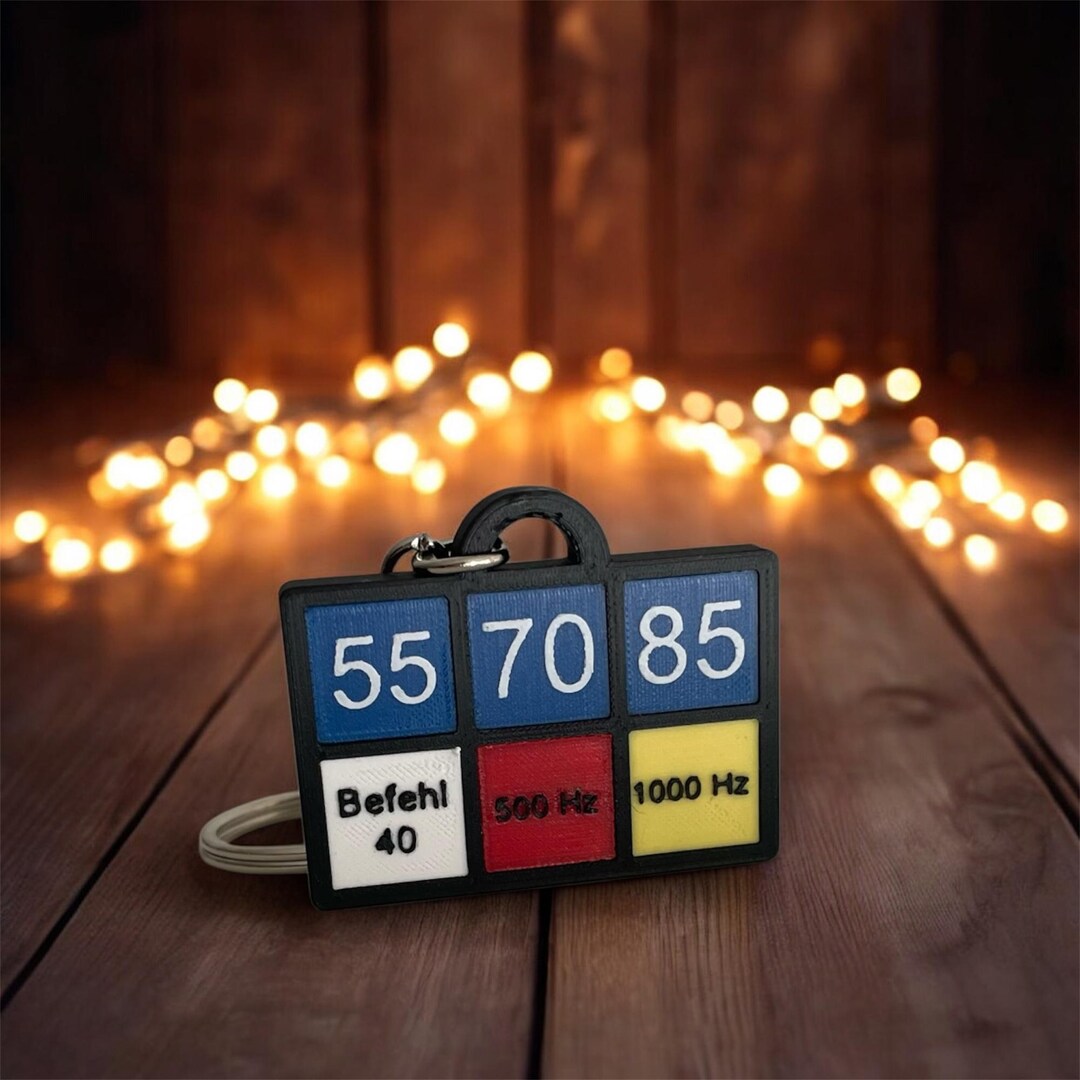 Keyring, Train Driver PZB 90 Indicator - Etsy
