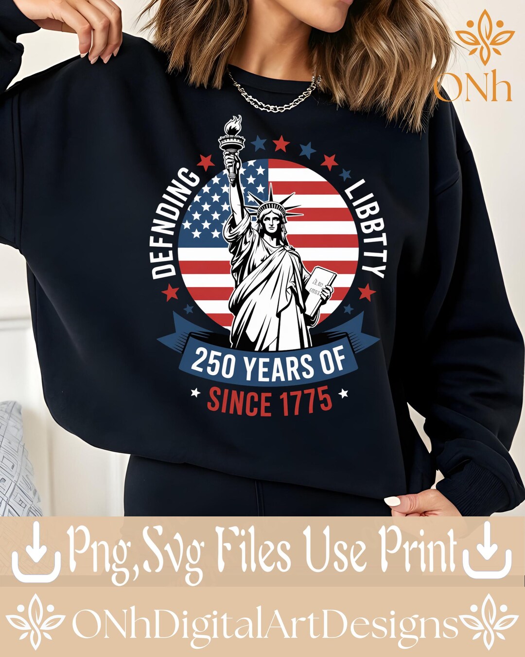 Defending Liberty 1775-2025 PNG, Patriotic Design (digital Download) - Etsy