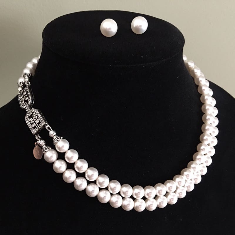 Double Strand Pearls - Etsy