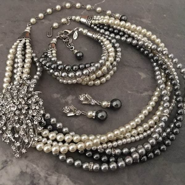 Grey Jewelry - Etsy