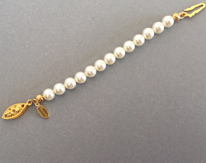 Custom Pearl Necklace Extender in Gold Silver or Bronze and Solid ...