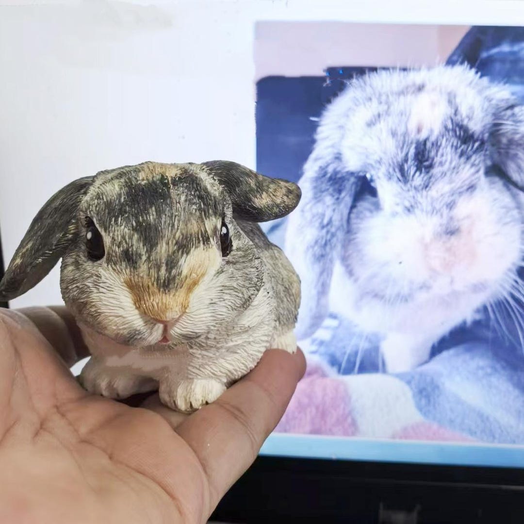 Custom Bunny/ Guinea Pig/ Hamster/ Parrot Figurine-pet Memorial ...