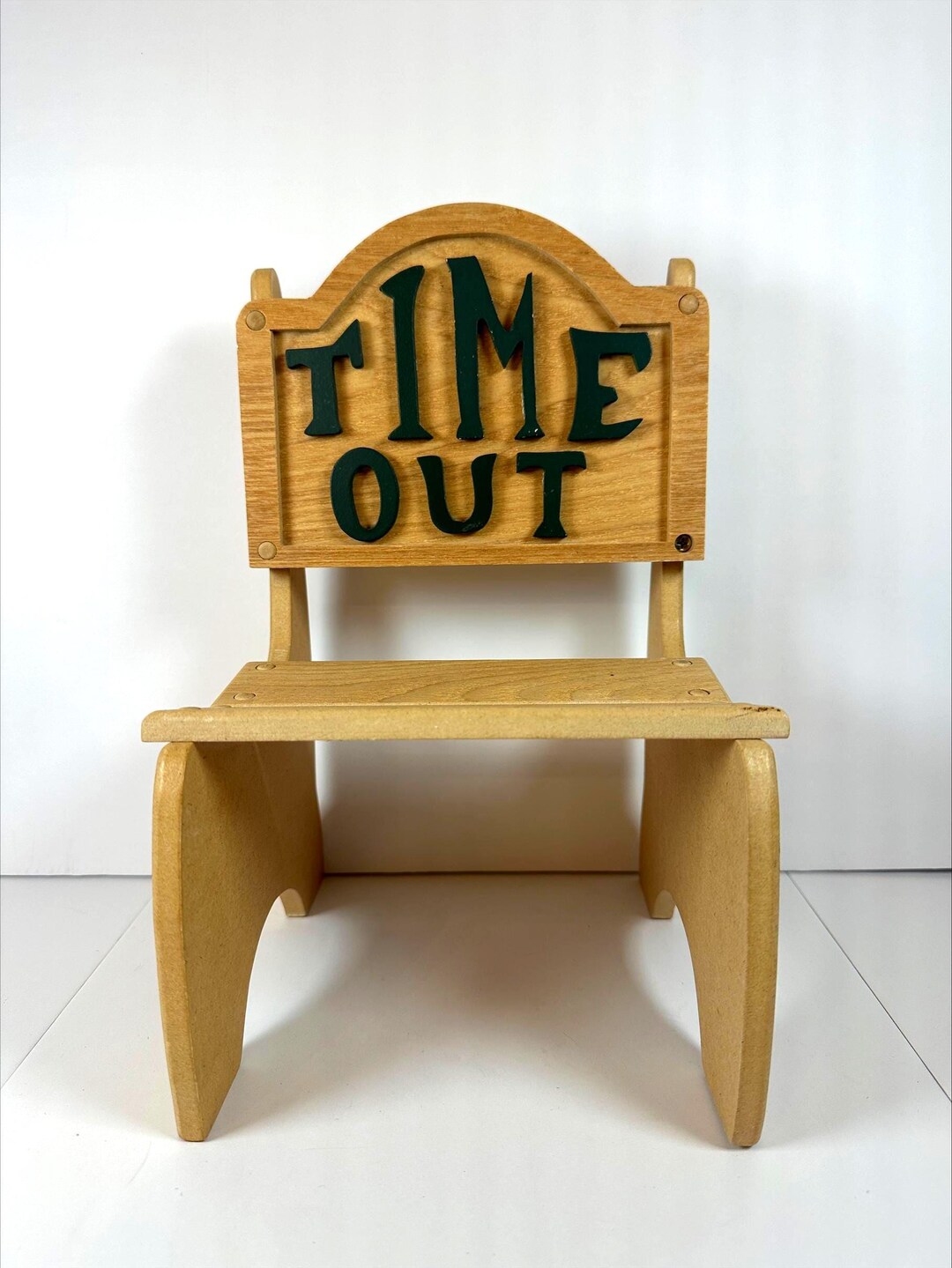 Mini Wooden "time Out" Chair: Rustic Doll or Plant Display - 12" - Etsy