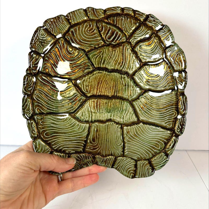 Pottery Shell Bowl - Etsy