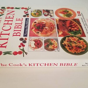 Cookbook the Cook's Kitchen Bible Hardcover Recipes for Cooking - Etsy