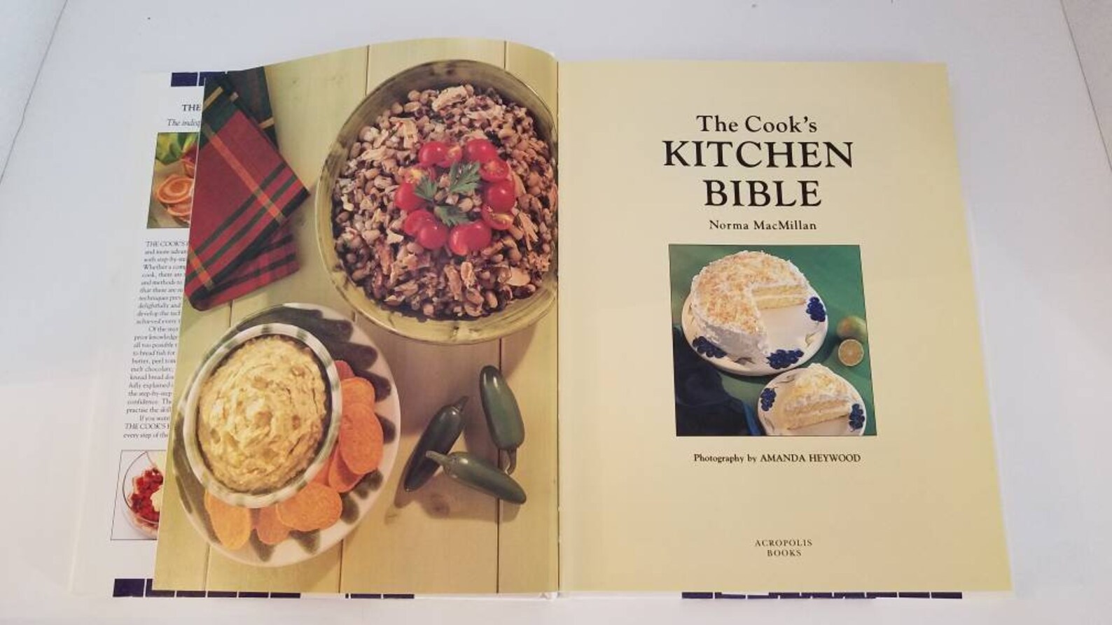 Cookbook the Cook's Kitchen Bible Hardcover Collectible - Etsy