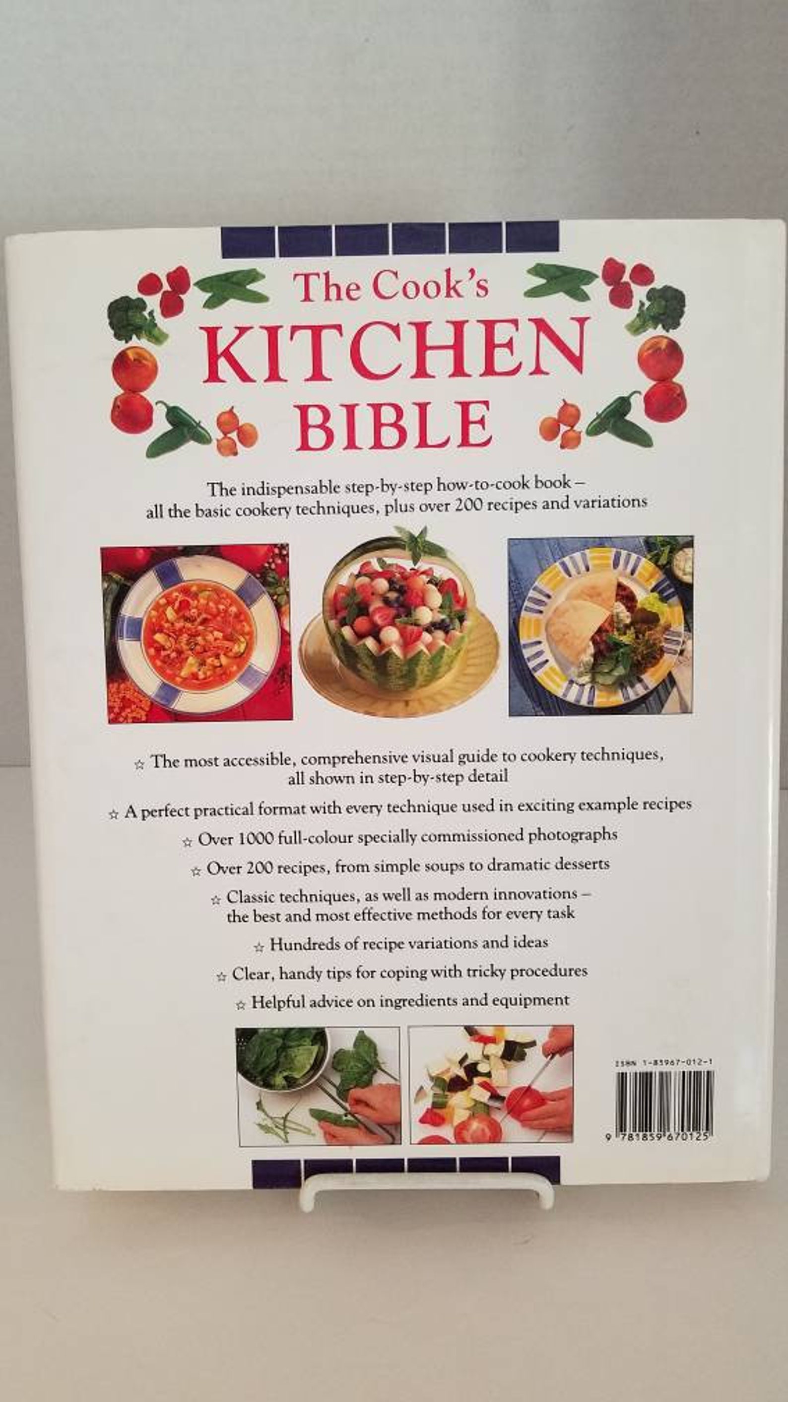 Cookbook the Cook's Kitchen Bible Hardcover Collectible - Etsy