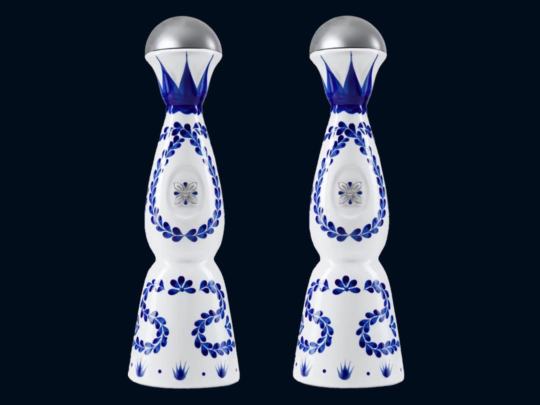 2x Empty Clase Azul Reposado Tequila Bottles | 700ml Handcrafted ...