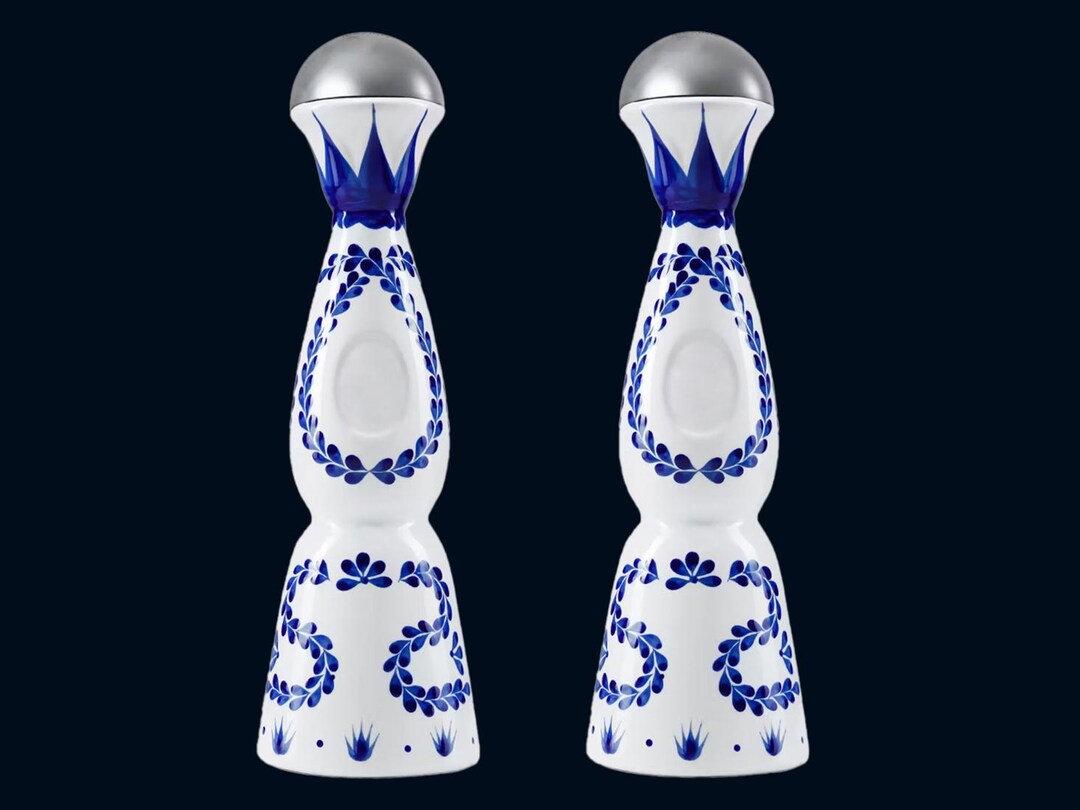 2x Empty Clase Azul Reposado Tequila Bottles | 700ml Handcrafted ...