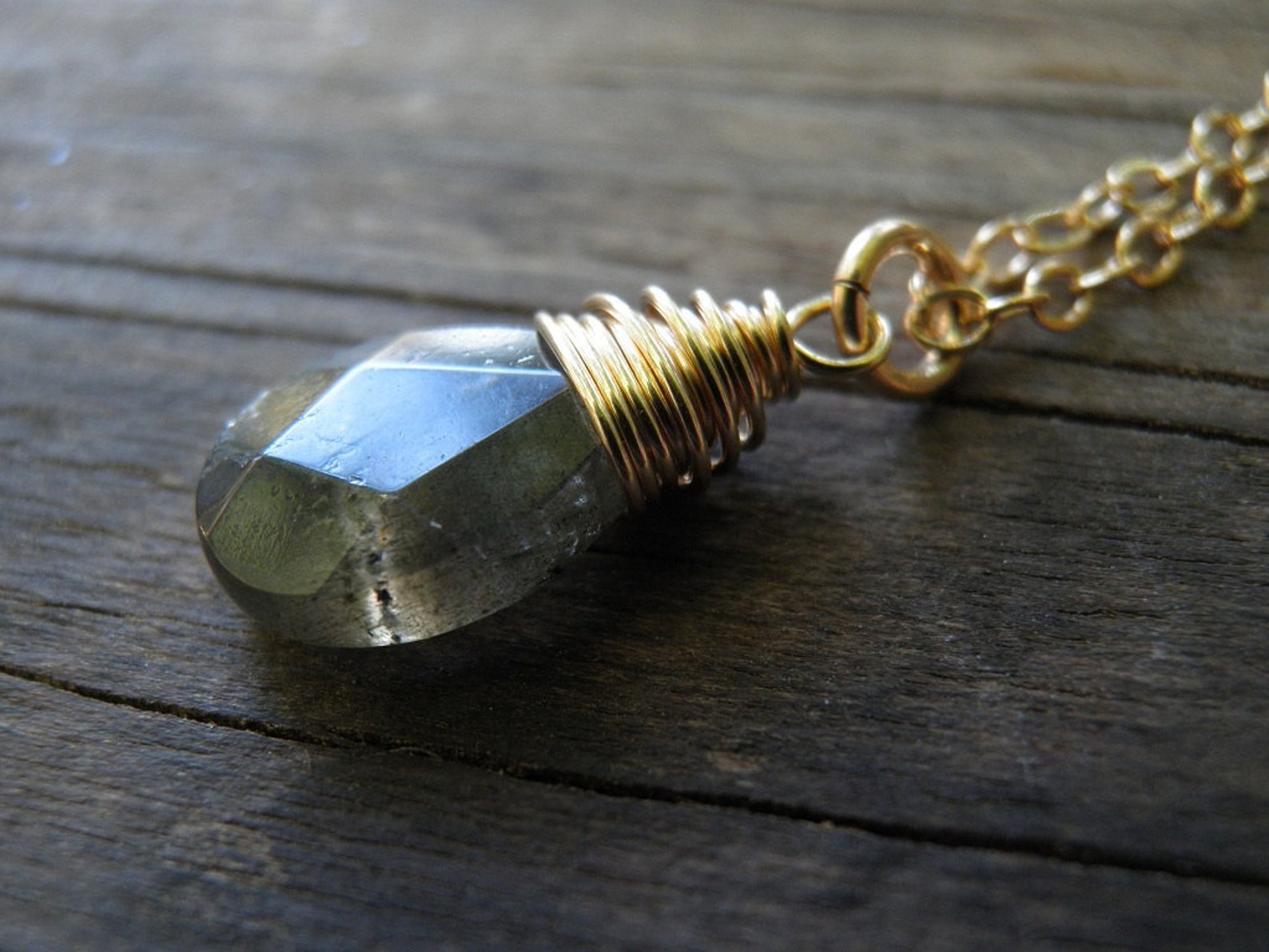 October Birthstone Fall Fashion Tourmaline Necklace Rough | Etsy