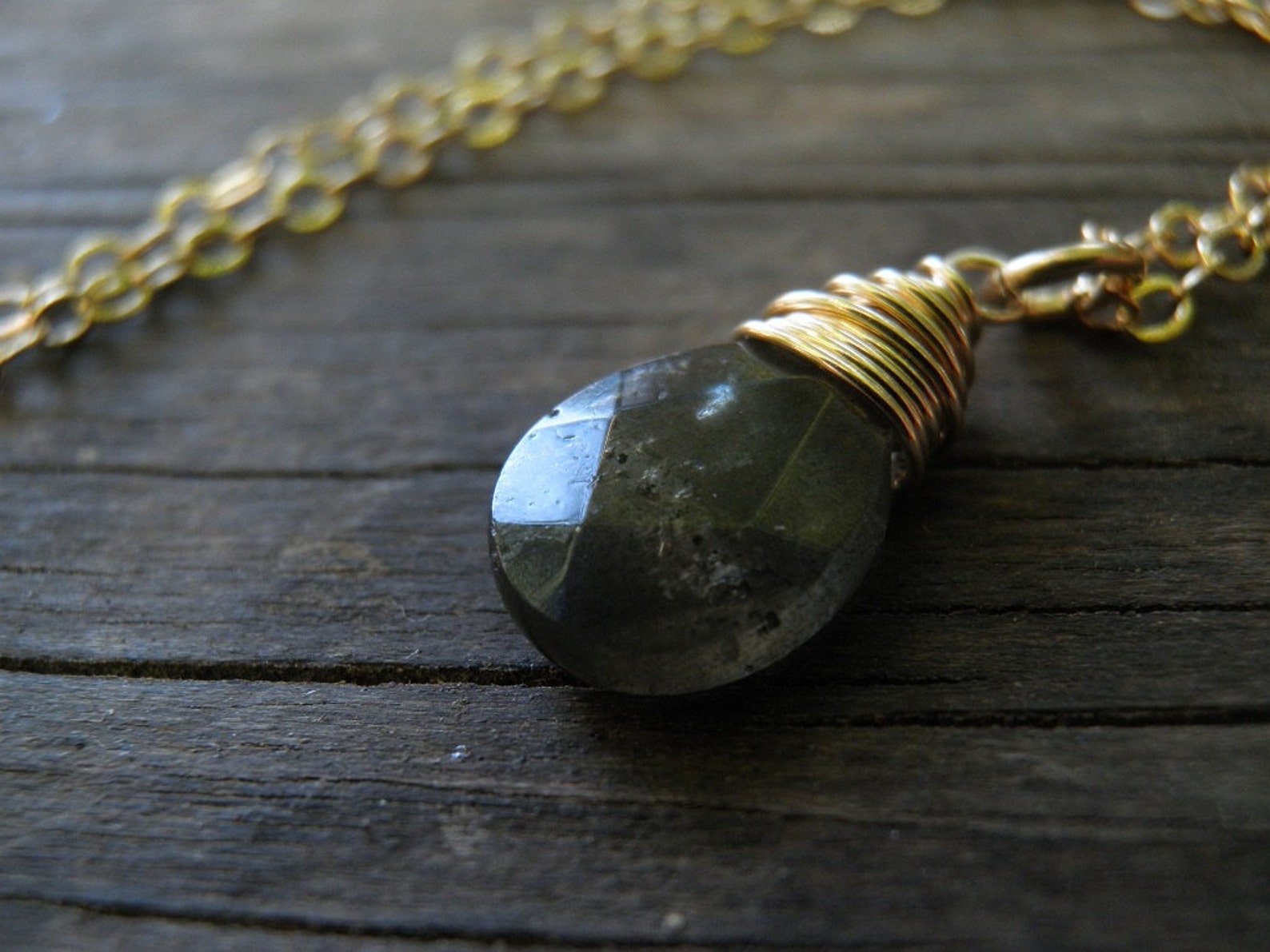 October Birthstone Fall Fashion Tourmaline Necklace Rough - Etsy