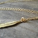 Feather Jewelry LONG Gold Necklace Gold Feather Necklace - Etsy