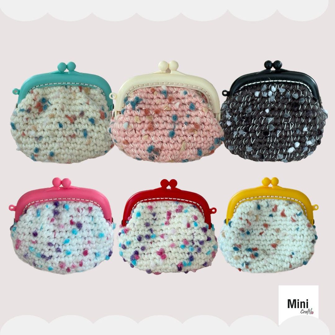 Crochet Bag | Crochet Coin Purse | Coin Wallet - Etsy