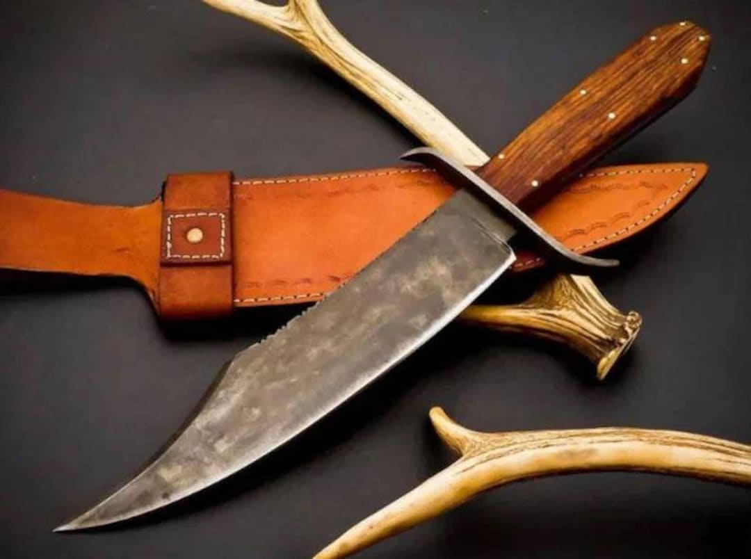 Juan Padillo Bowie Knife Replica – Handmade D2 Steel Blade – Aged ...