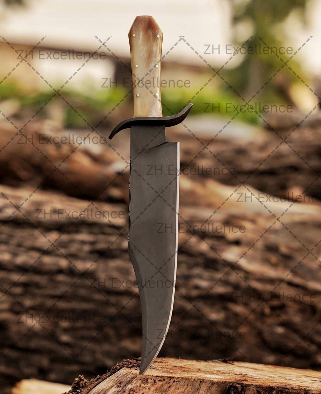 Juan Padillo Bowie Knife Replica – Handmade D2 Steel Blade – Aged ...