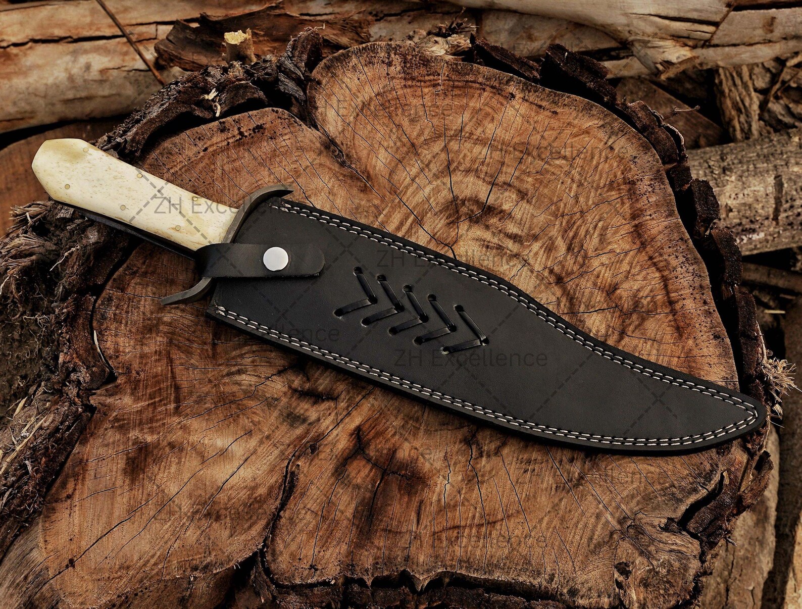 Juan Padillo Bowie Knife Replica – Handmade D2 Steel Blade – Aged ...