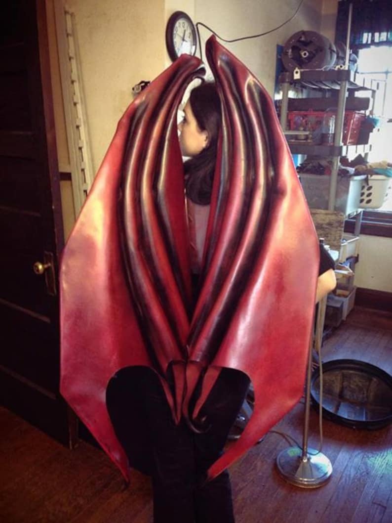 Large Custom Leather Wings - Etsy