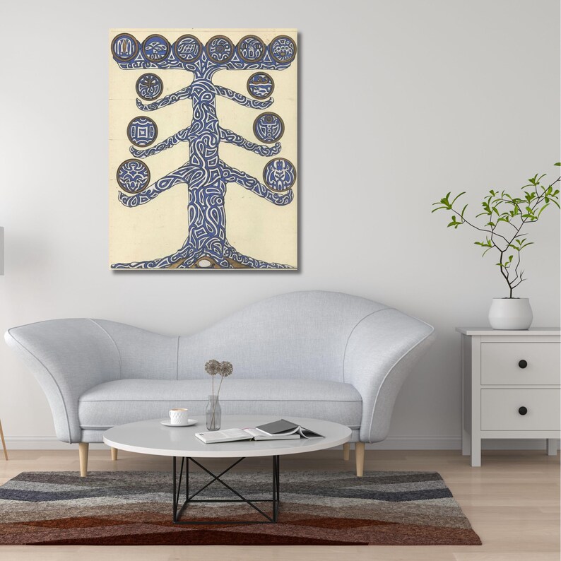 Red Book Wisdom Tree by Carl Jung Canvas Art,quality Print,fine Wall ...