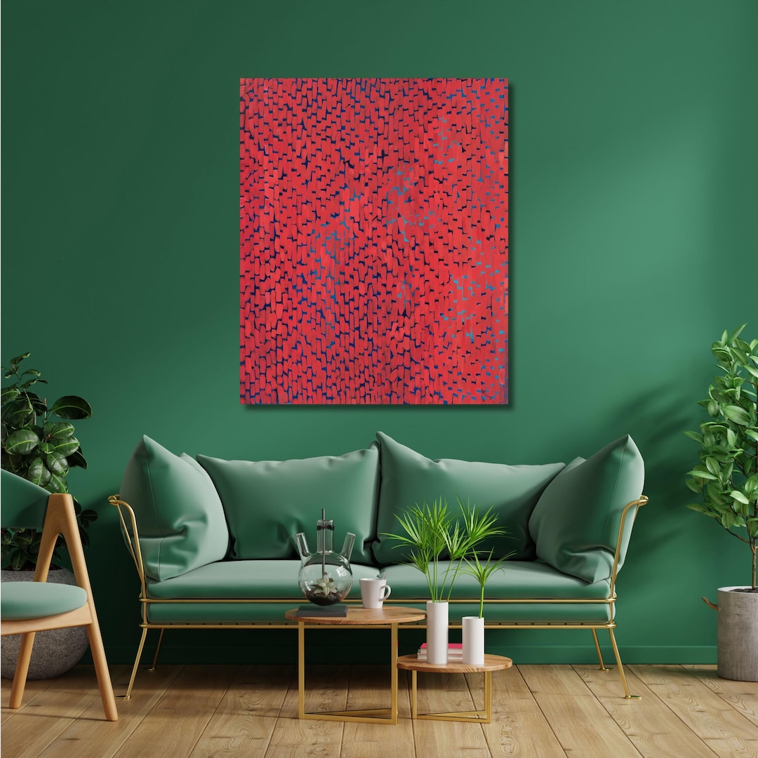 Alma Thomas, Mars Dust, 1972 Canvas Print, the Art of Alma W. Thomas ...