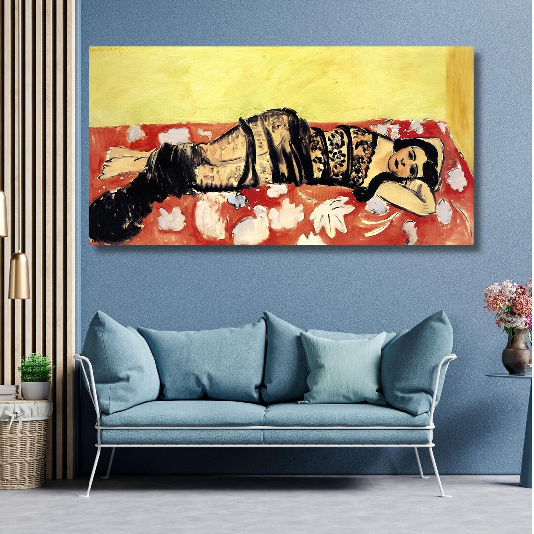 Henri Matisse,woman Art Prints,vintage Art, Trendy Canvas Wall Art ...